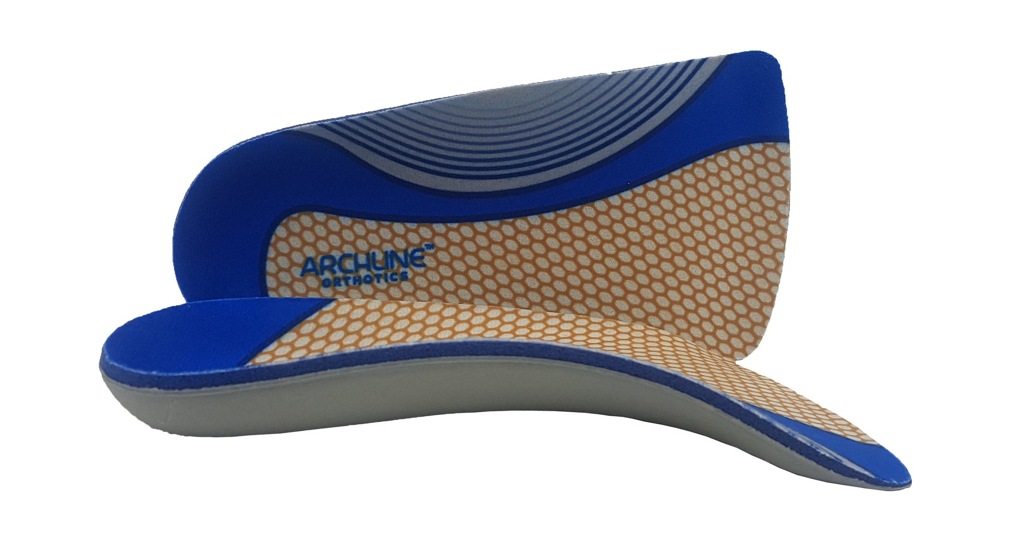 Archline Orthotic Insoles Slimline – 3/4 Length (Unisex) Plantar Fasci ...